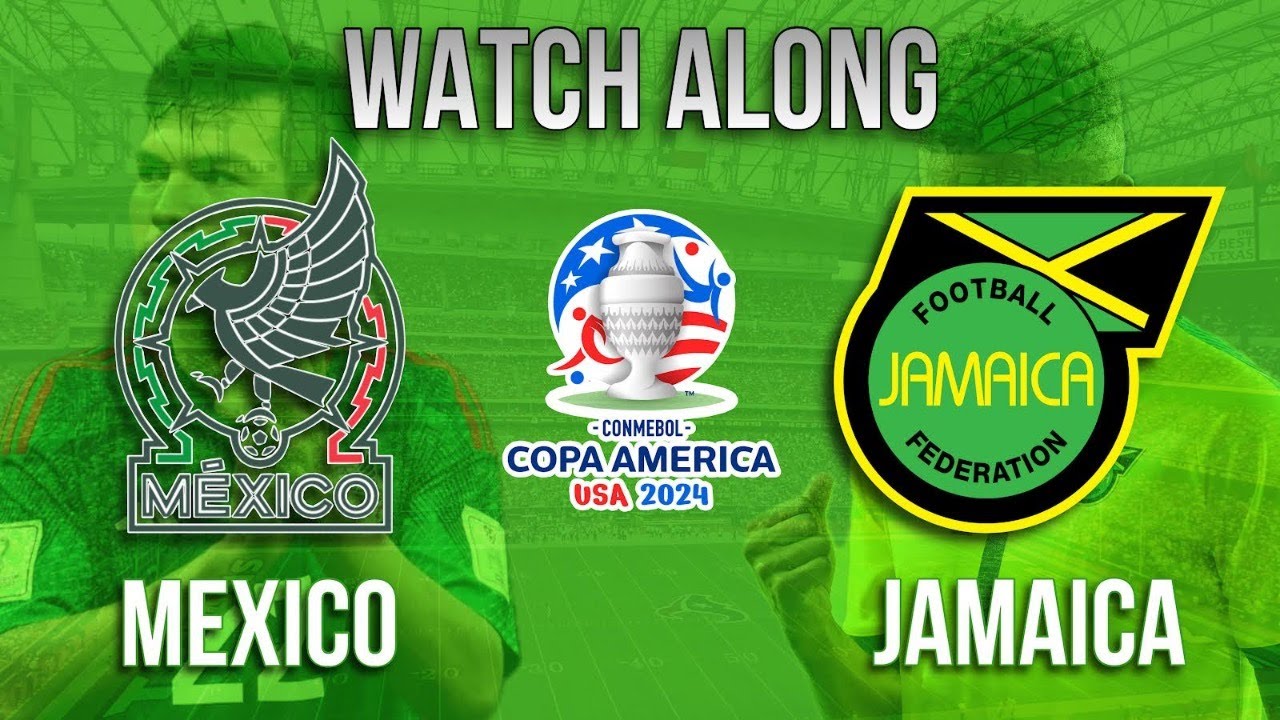 Mexico 1-0 Jamaica Live | Copa America | Watch Along - YouTube