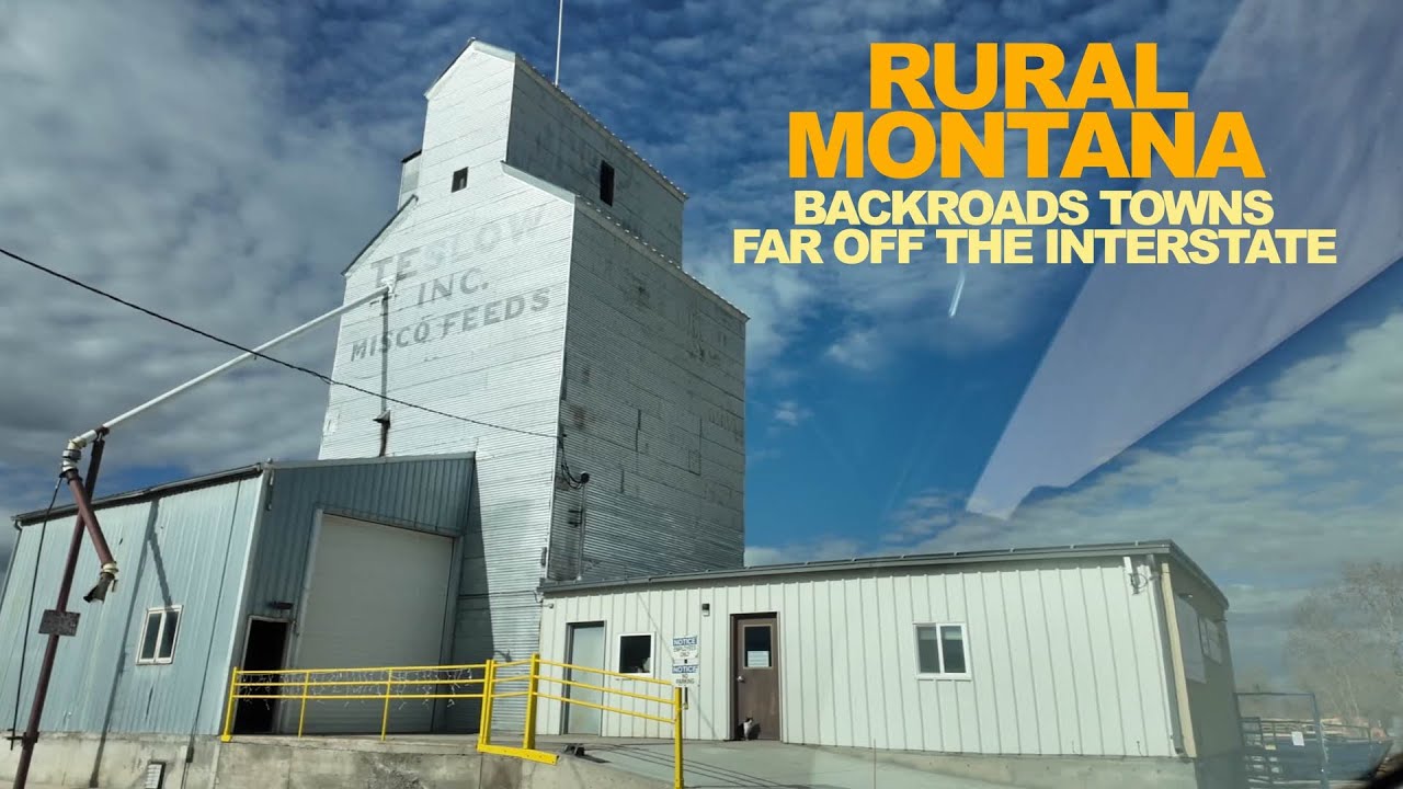 Rural MONTANA: Backroads Towns Far Off The Interstate - YouTube
