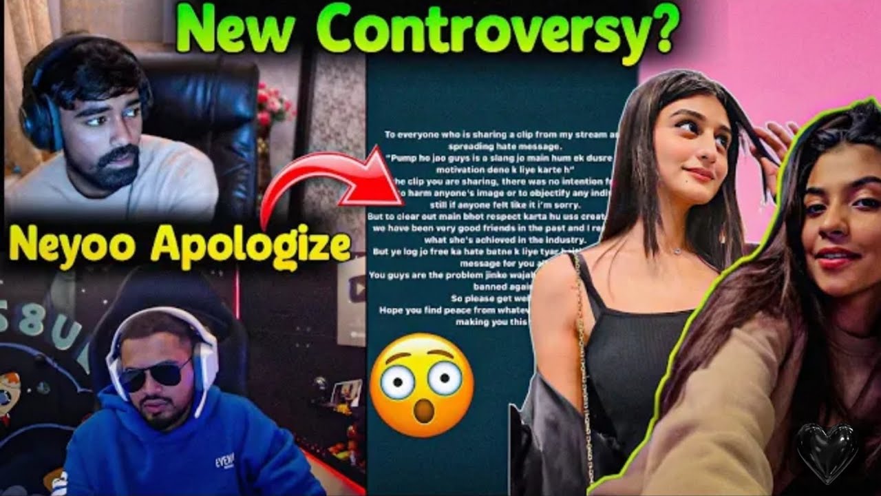 Neyoo And S8UL New Controversy😳? Neyoo clear Matter And Apologiz ...