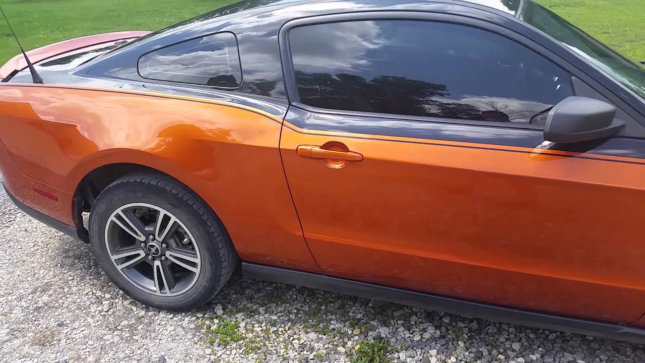 2010 Custom Mustang Walkaround - YouTube