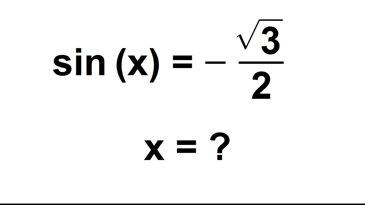 Résolution d'équation trigonométrique - partie 2 - YouTube