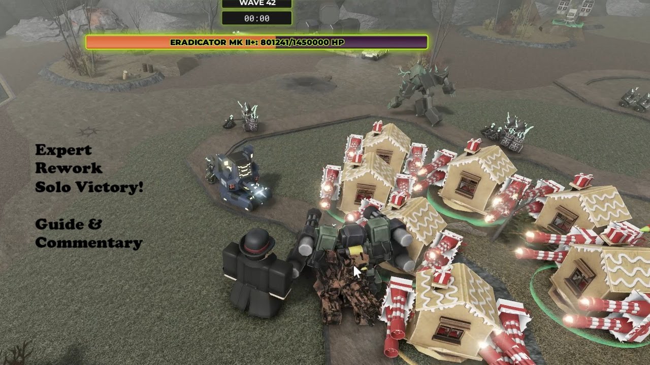 [TDX Roblox] Expert Rework Solo Win! Guide/Commentary - YouTube