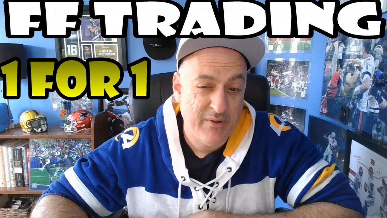 Fantasy Football Trading - 1 FOR 1's - YouTube
