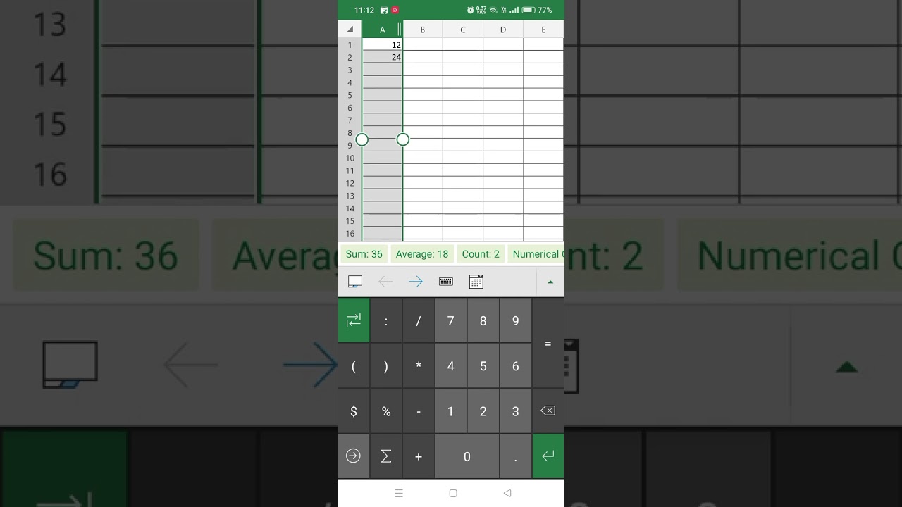 how To Insert The Charts In Excel With Mobile Phone YouTube how To Insert The Charts In Excel With Mobile Phone YouTube