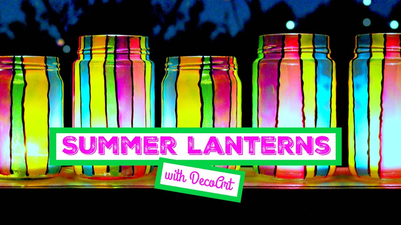 HOW TO: Summer Lanterns - YouTube