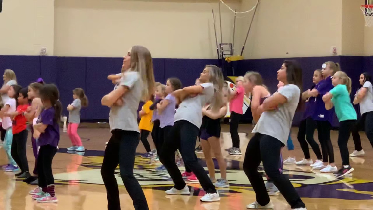 jr dance team practice - YouTube