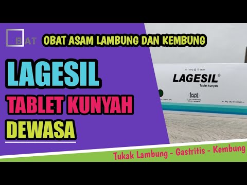 LAGESIL TABLET‼️ OBAT ASAM LAMBUNG GASTRITIS DAN KEMBUNG BERBENTUK ...