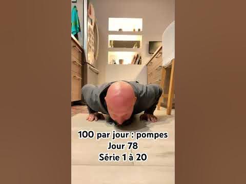 100 par jour : pompes - Jour 78 - Série 1 à 20 #motivation - YouTube