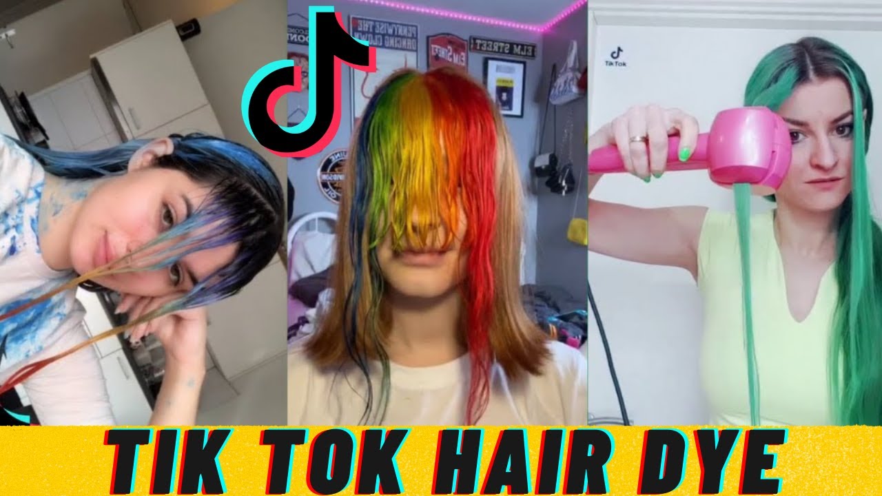 TikTok Hair Color Dye Fails & Wins - YouTube