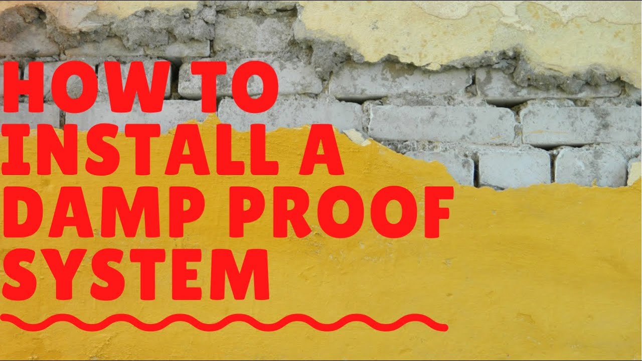 HOW TO INSTALL A DAMP PROOF [SIMPLE DIY TUTORIAL] - YouTube