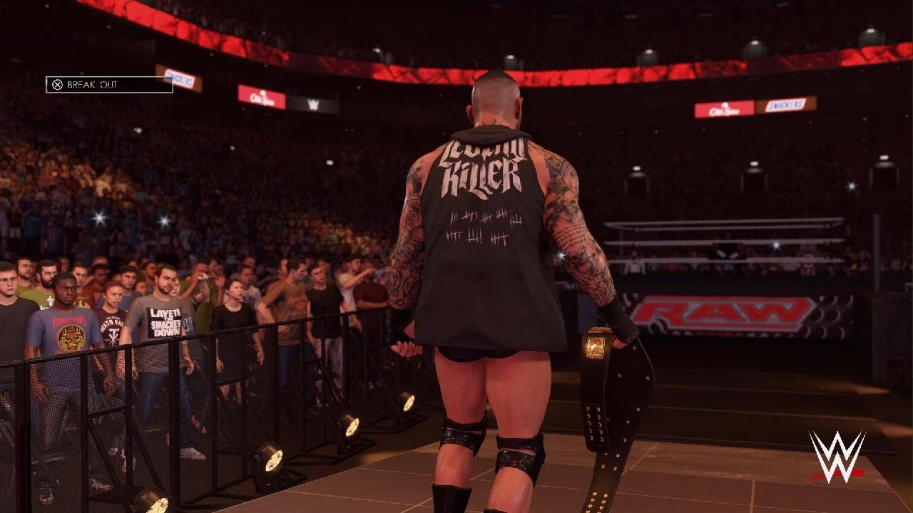 WWE 2K22_Omos VS Randy Orton - YouTube