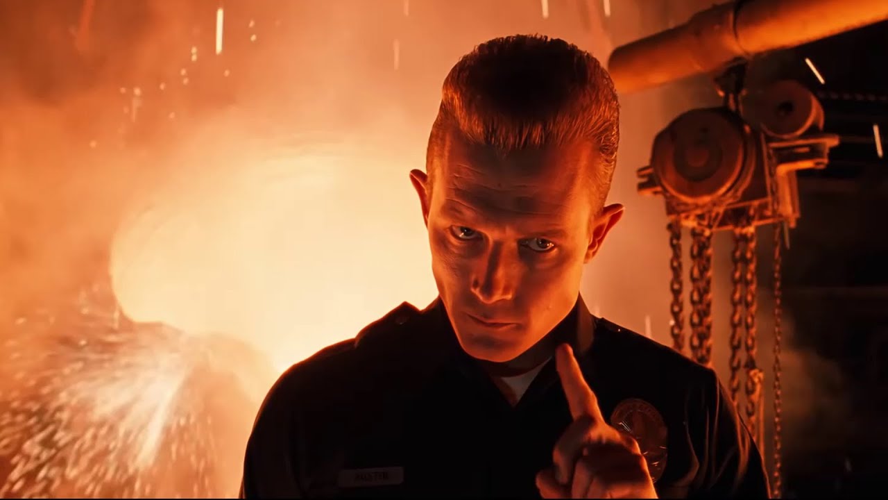 Terminator 2 , Hasta La Vista Baby , Judgment Day - YouTube