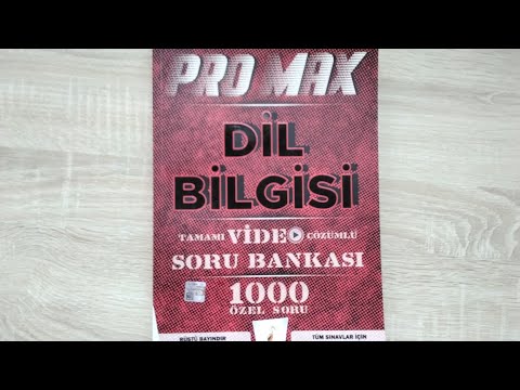 Tyt Rüştü Hoca Dil Bilgisi Soru Bankası Kitabı İncelemesi (2023) Pro Max