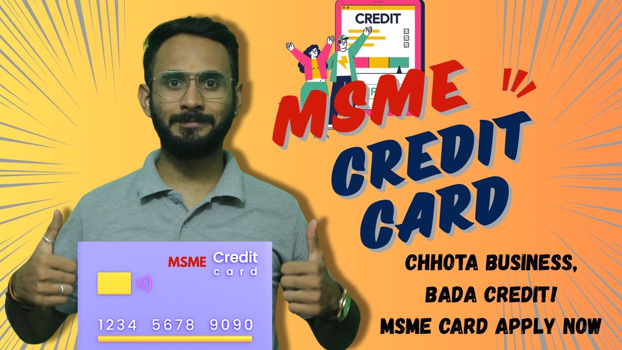 MSME Credit Card 2025 | Apply in 6 Simple Steps || MR CONSULTANTS ...