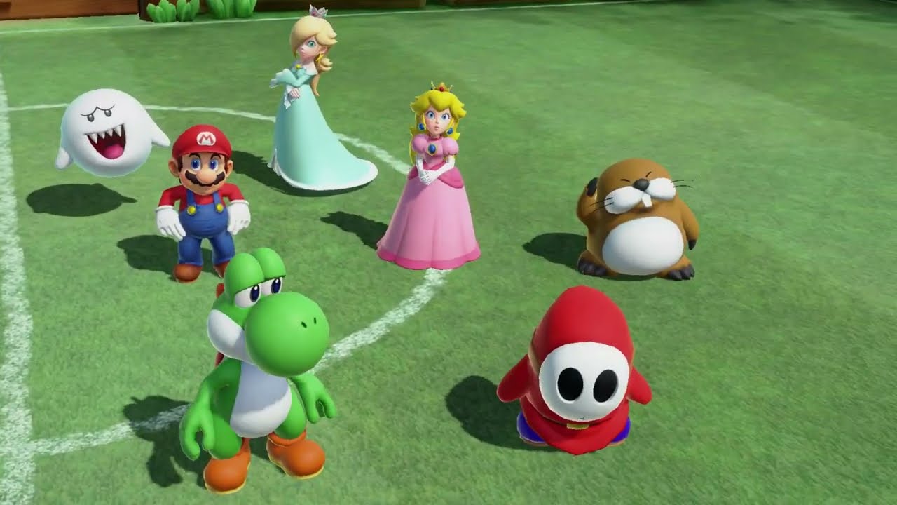 Super Mario Party | Goomba - Daisy vs Yoshi - Shy Guy #5 Turn 10 player ...