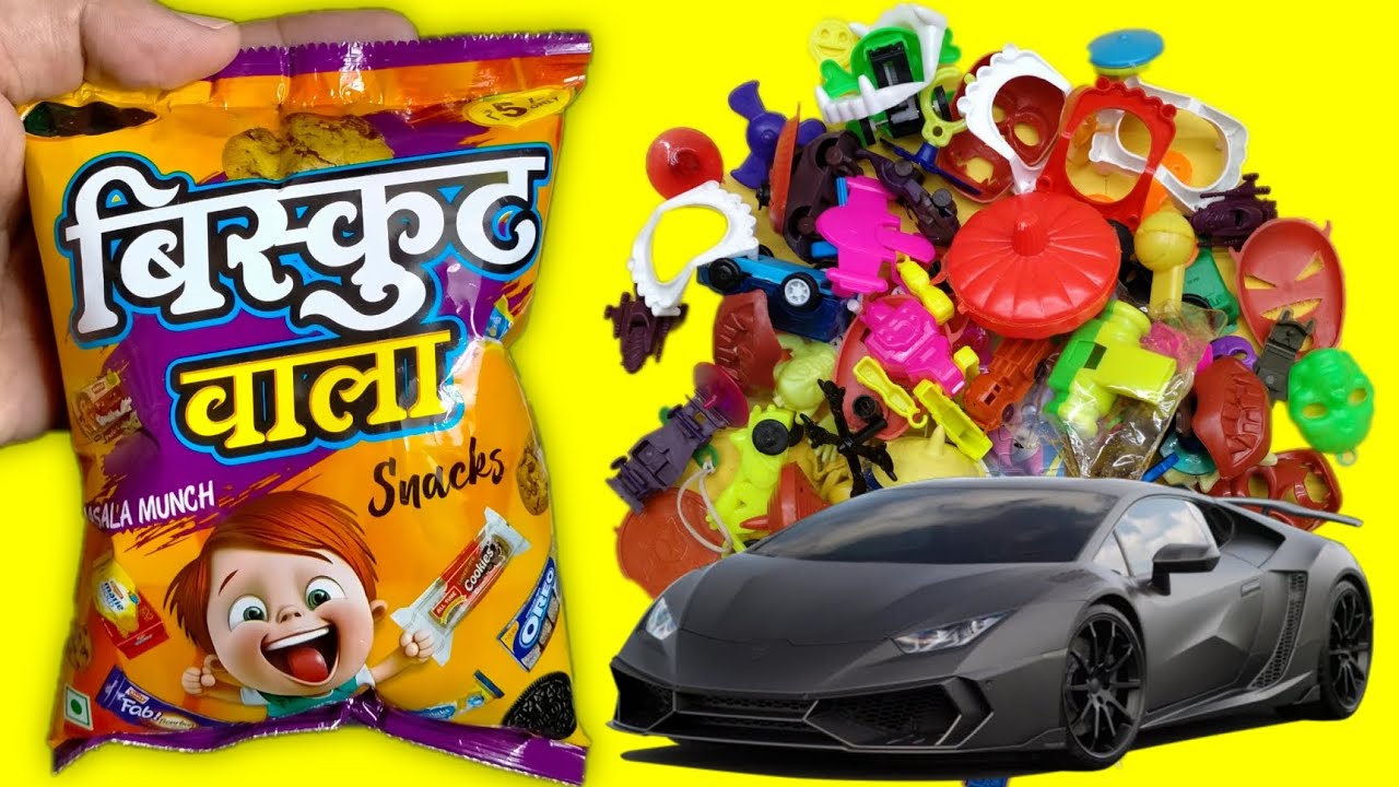 New Latest snacks with Free toys inside Unboxing and review - YouTube
