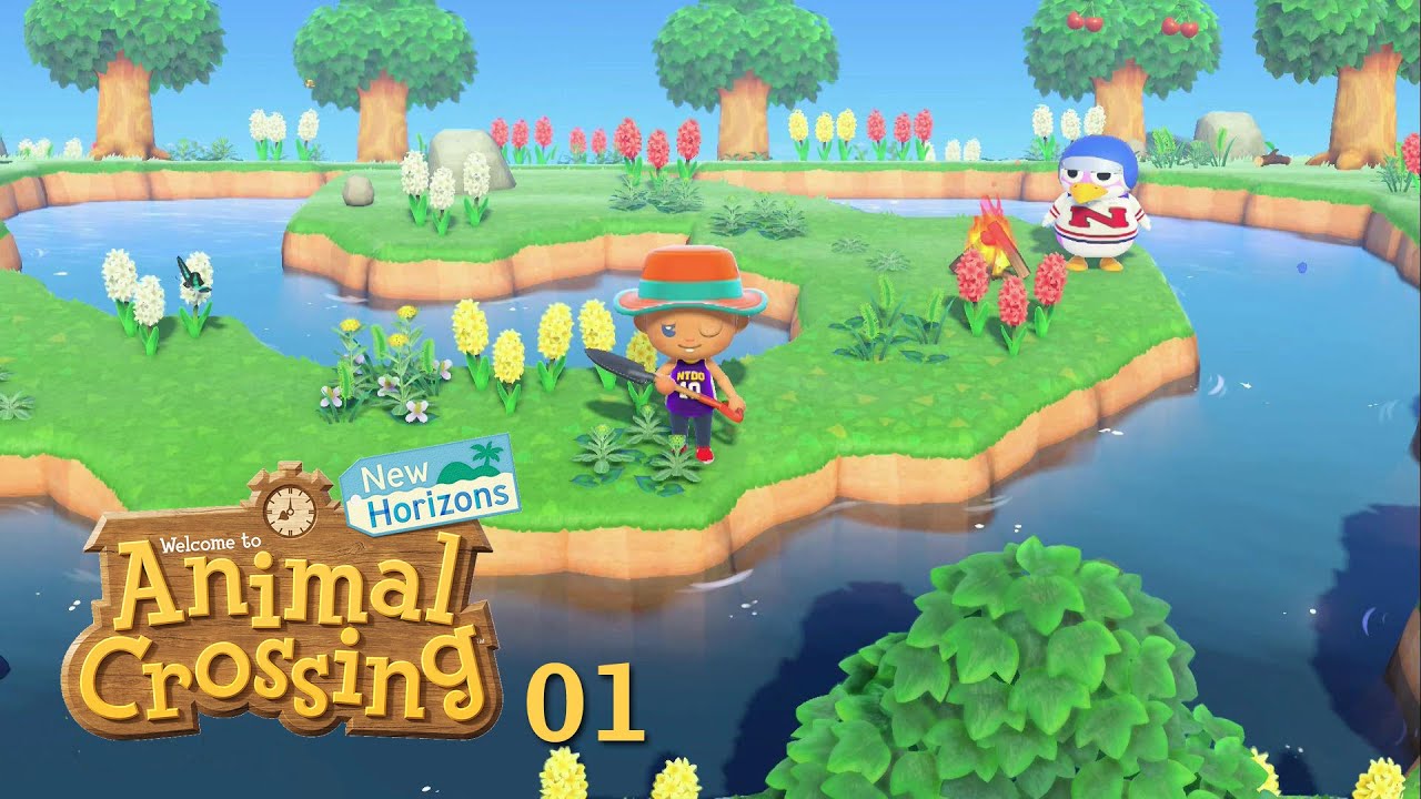 Ich spiele Animal Crossing und finde einen pinken Pinguin - Part 1 ...