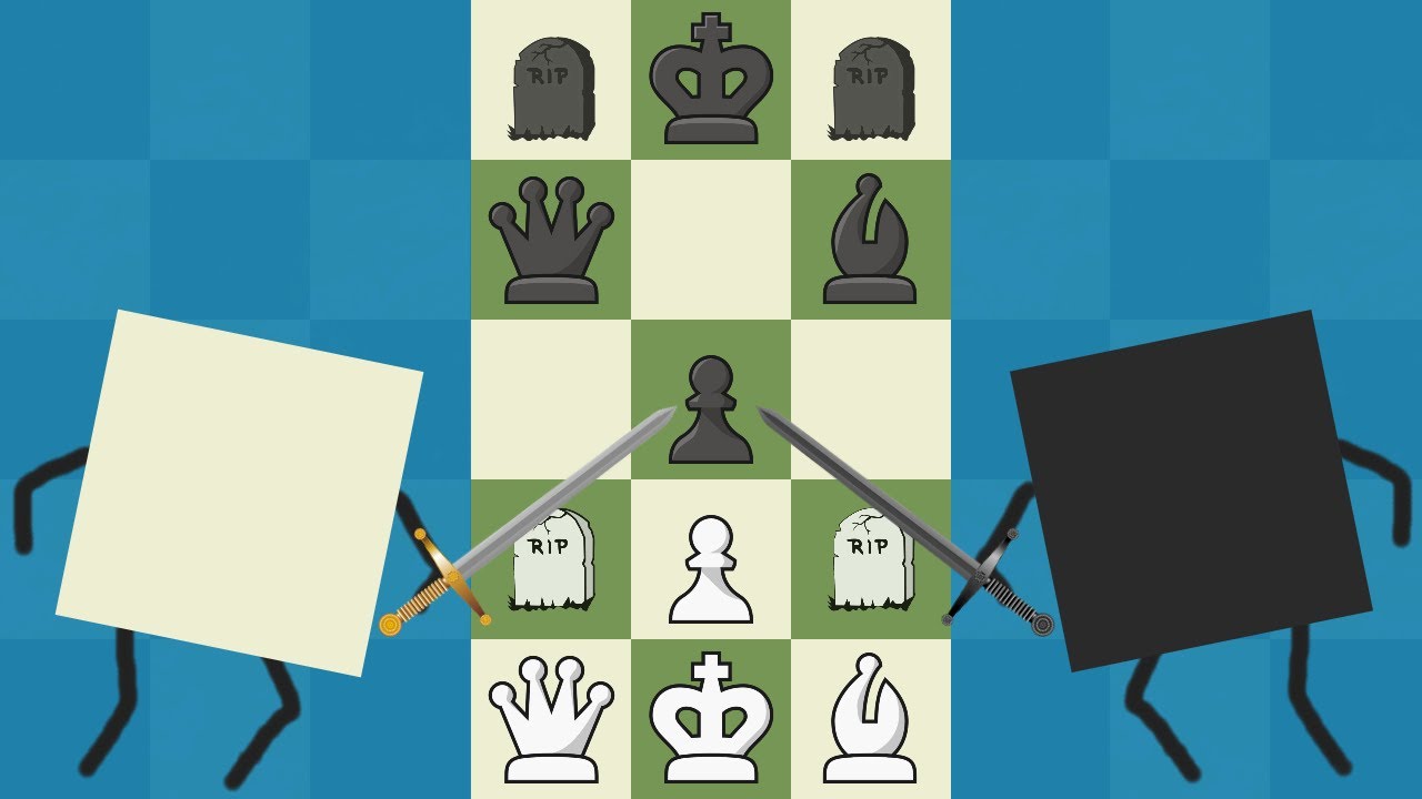 Light Squares vs Dark Squares Chess Match - YouTube