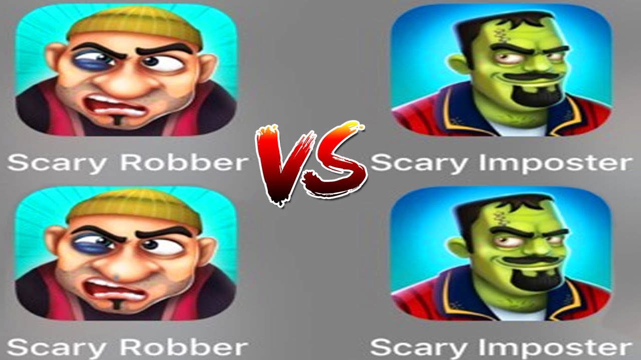 Scary Robber Home Clash Vs Scary Imposter New Video 2021 For Game Blue ...