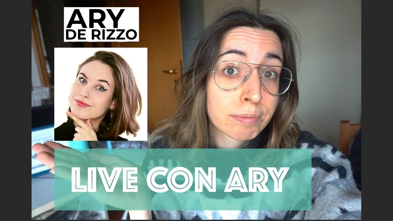 Live con Ary De Rizzo - Chiacchierata su arte, socials, corsi online e ...