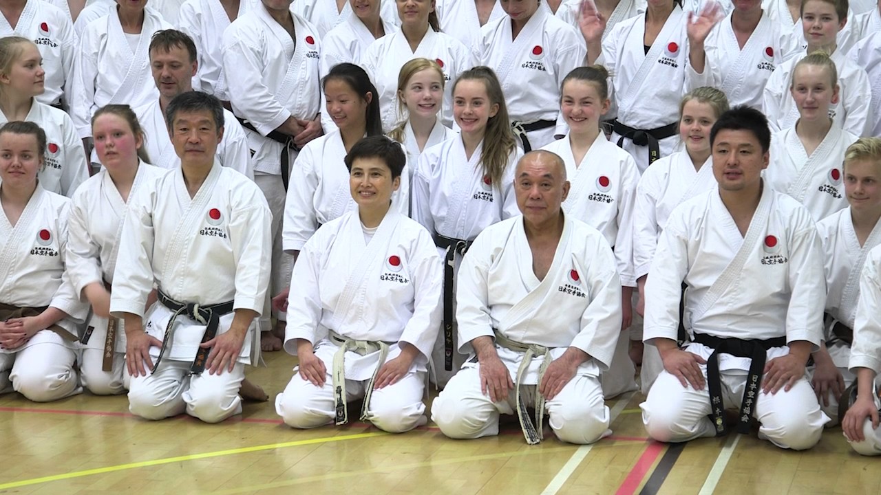 Japan Karate Association in England 2016 - YouTube