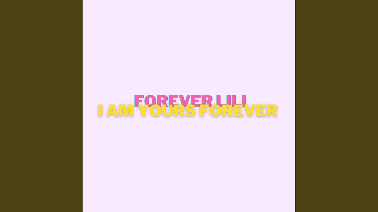 I AM YOURS FOREVER - YouTube