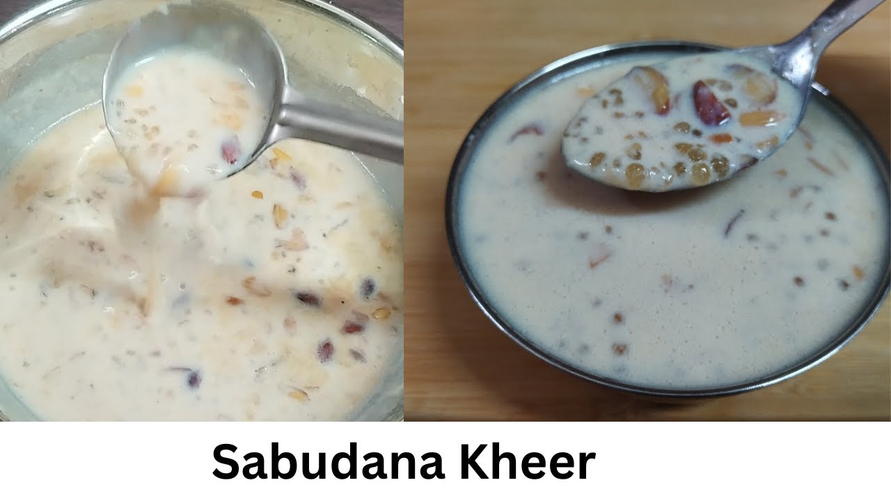 Sabudana Kheer | Sabbakki Payasa | Sabudana Recipe | Sabudana Payasa ...