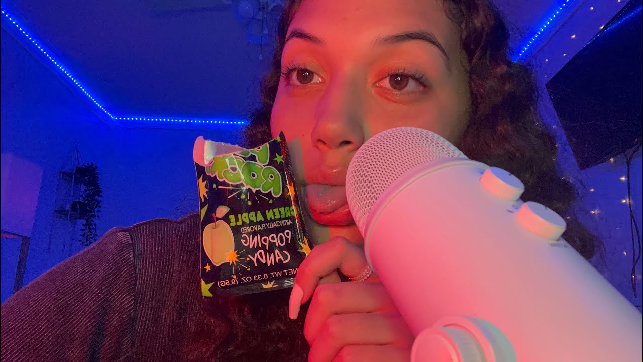 ASMR~ Pop Rocks and tingly mouth sounds 💥 - YouTube