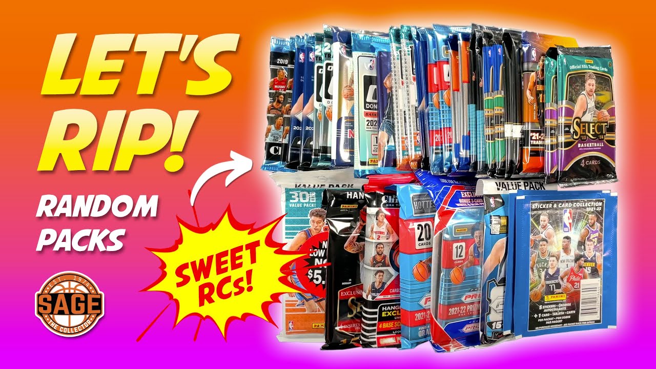 Let's Rip! Random Basketball Packs 🔥 Blaster, Mega, Retail, Cello, Fat ...