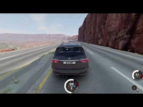 жесткий разворот в BeamNG DRIVE. Бимиджи драйв - YouTube