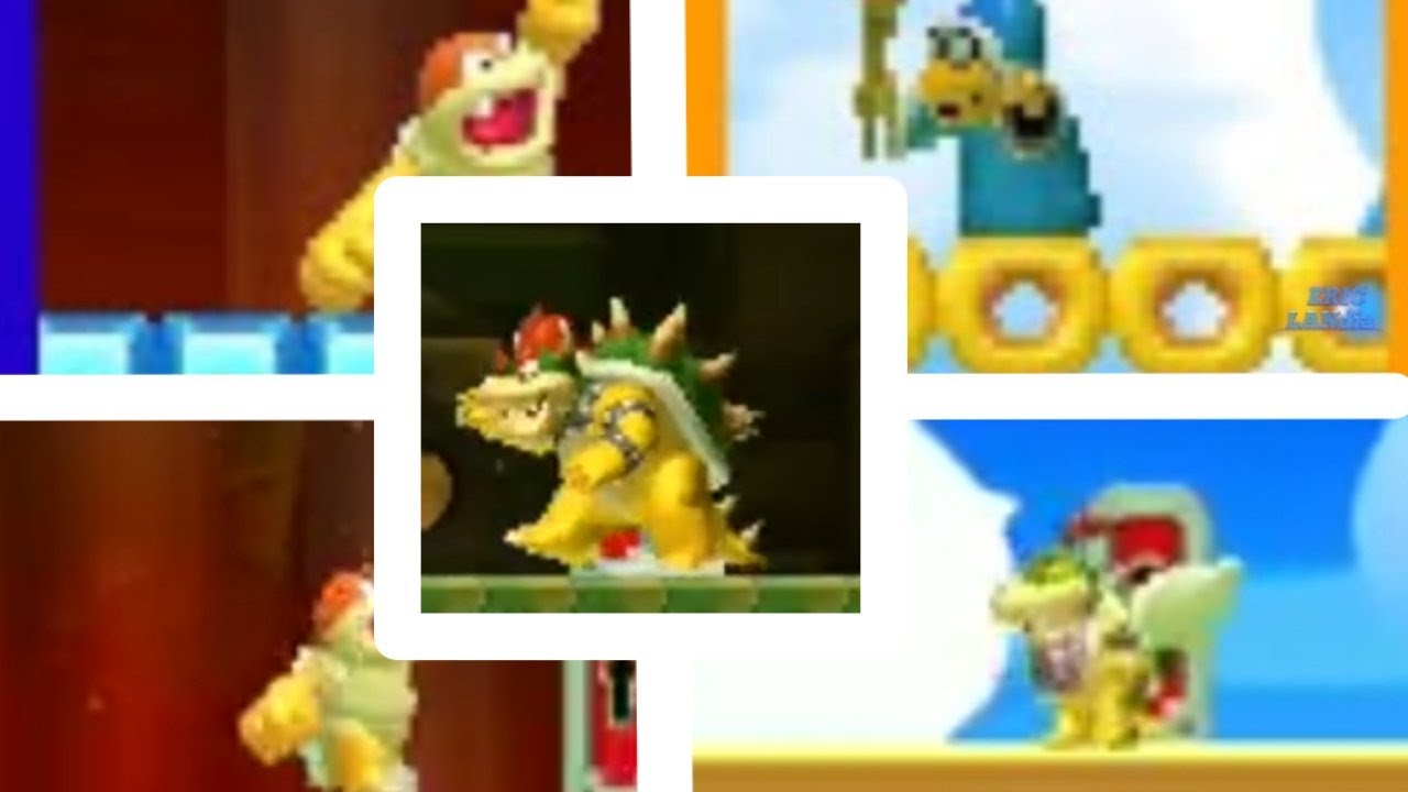 Super Mario maker World Engine All bosses mi custom - YouTube