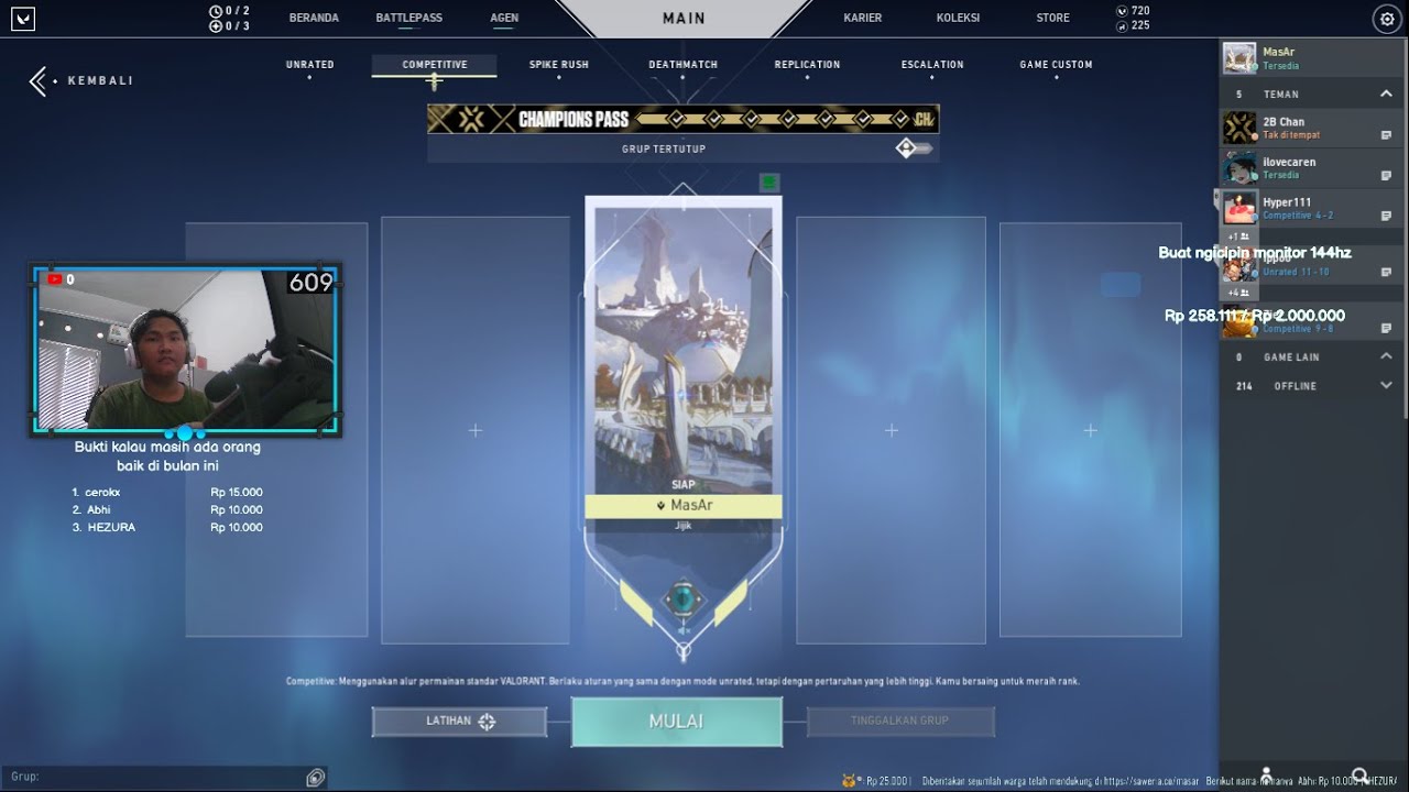 🔴LIVE [VALORANT] - VALORANT LIVE INDONESIA ~ - YouTube