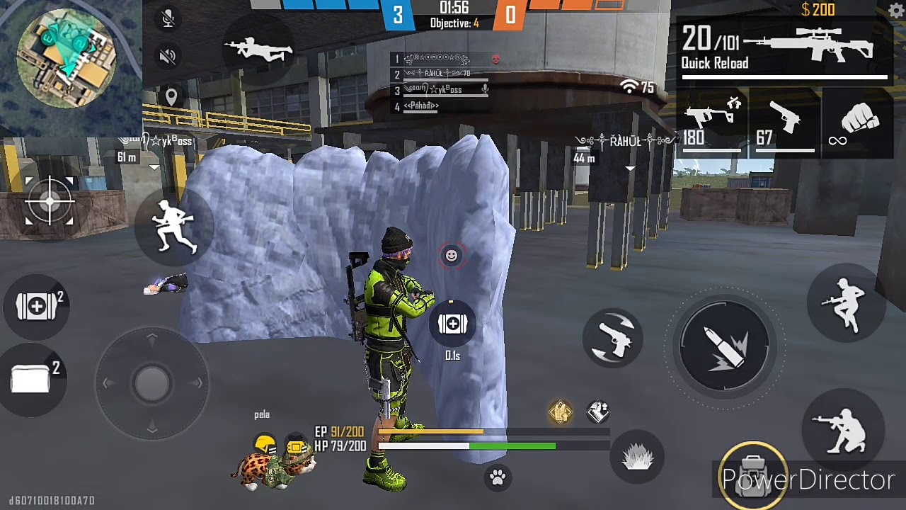 Free Fire Gameplay || Clash Squad 4V4 Match || Gaming from HP|| - YouTube