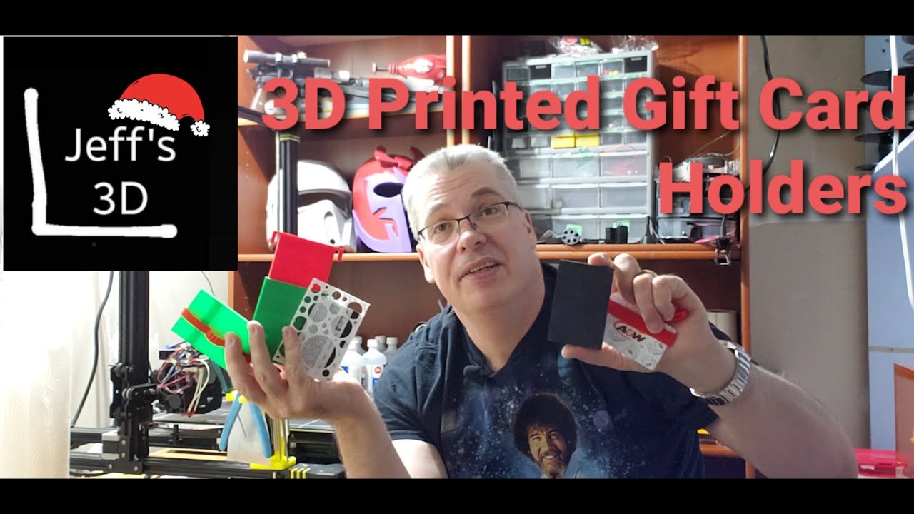 3D Printed Gift Card Holders - YouTube