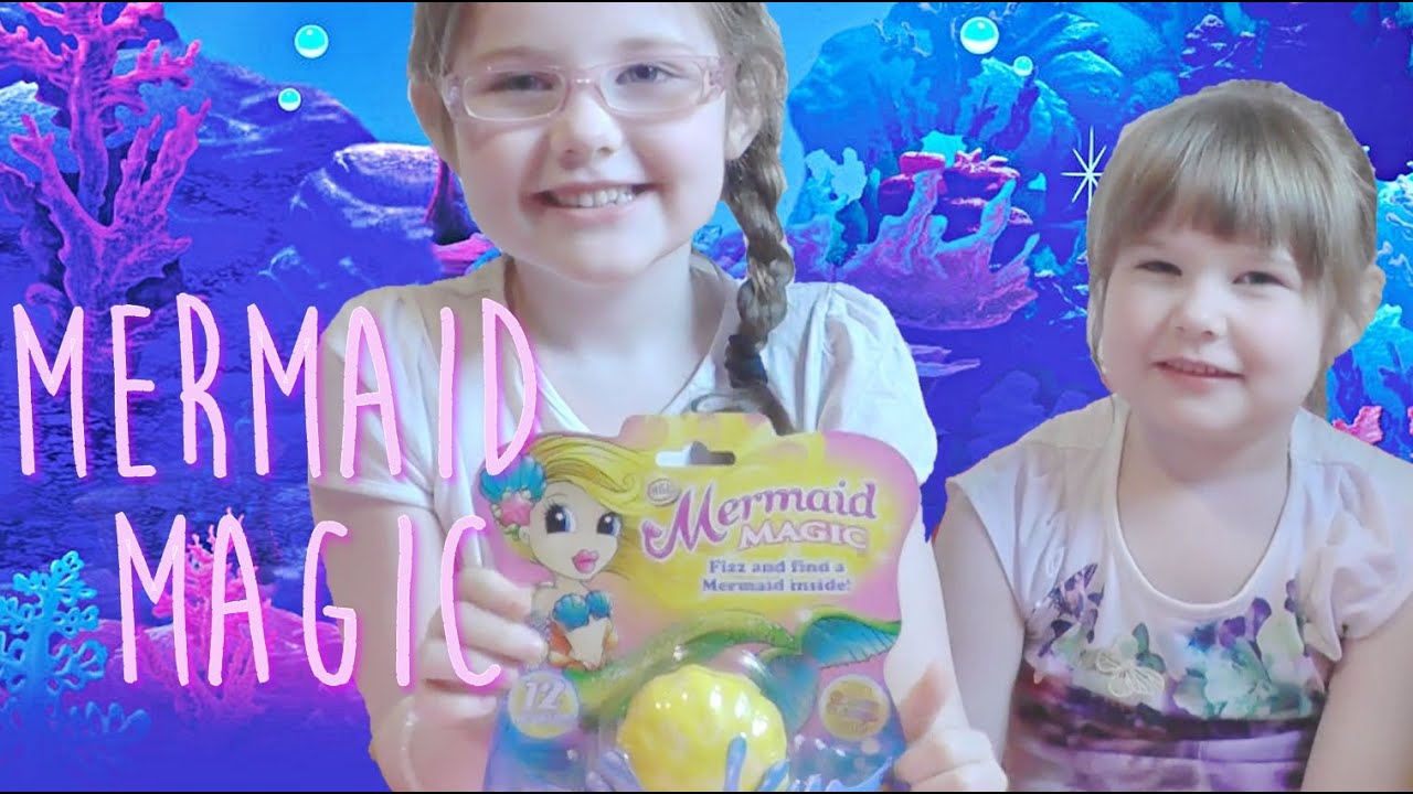 Mermaid Magic Fizz Yellow Shell ~ Surprise Toy - YouTube