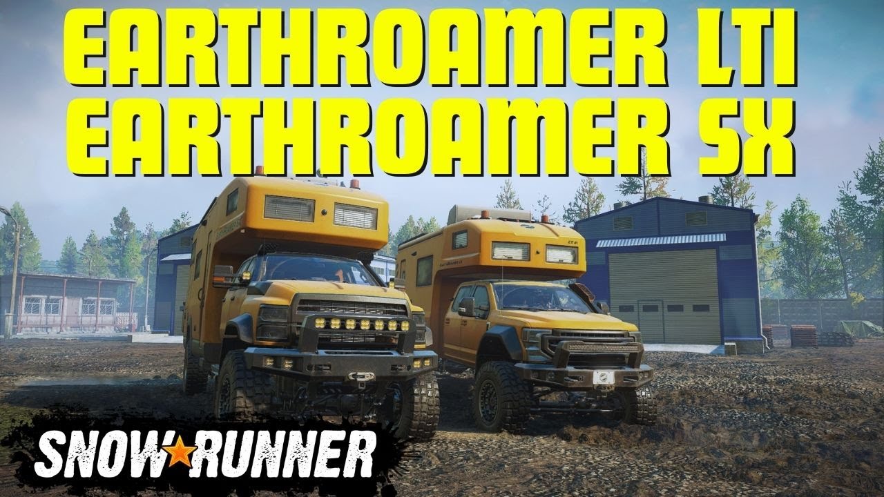 Snowrunner EarthRoamer LTi i EarthRoamer SX nowe skauty z fazy 14 - YouTube
