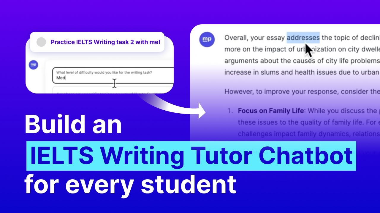 Build an IELTS Writing Tutor Chatbot for Every Student! - YouTube