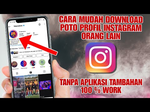 Cara Download Foto Profil Instagram Kita Sendiri - Simpan Profil IG Orang Lain ke Galeri Terbaru