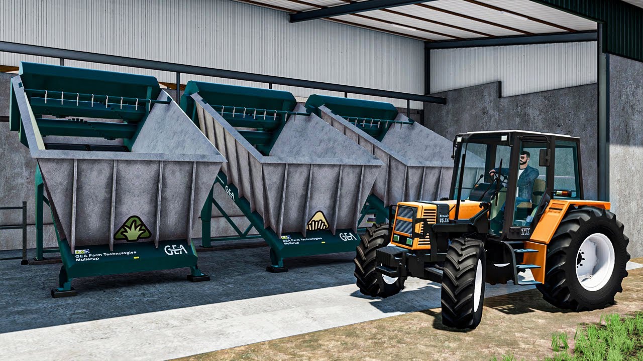 Cow shed with GEA ROBOT ! | 10 BEST MODS of the week! (Farming ...