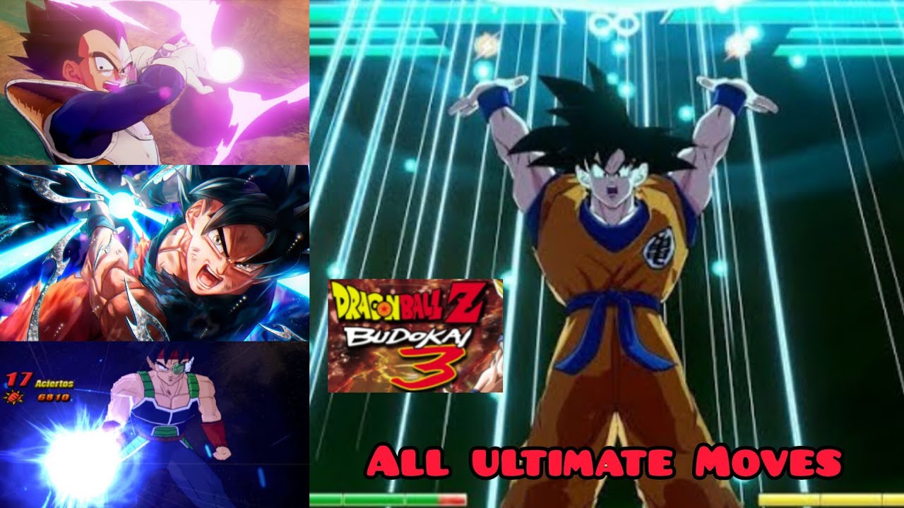Dragon Ball Z🔵All Ultimate Attack #budokai3 #dragonball - YouTube