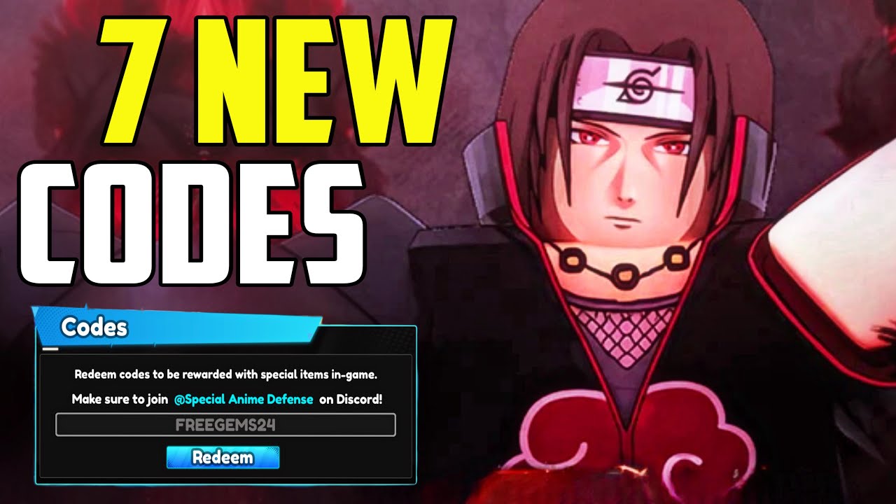 *NEW* ALL WORKING CODES FOR SPECIAL ANIME DEFENSE IN 2024! ROBLOX ...