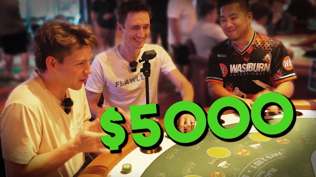 I played Blackjack with Corey Eyring in Vegas - YouTube