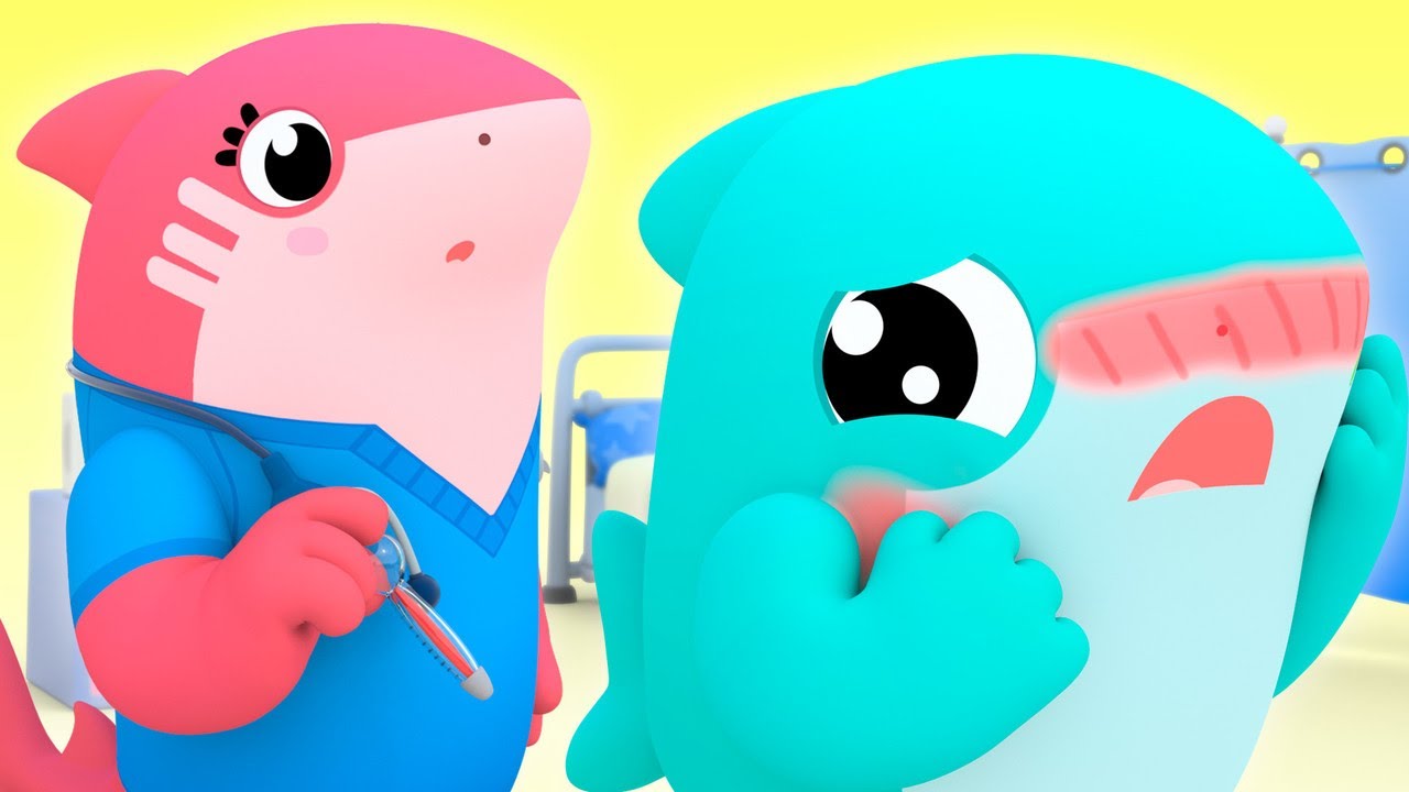 First time at the HOSPITAL! Don’t be afraid, BABY SHARK! - Songs for ...