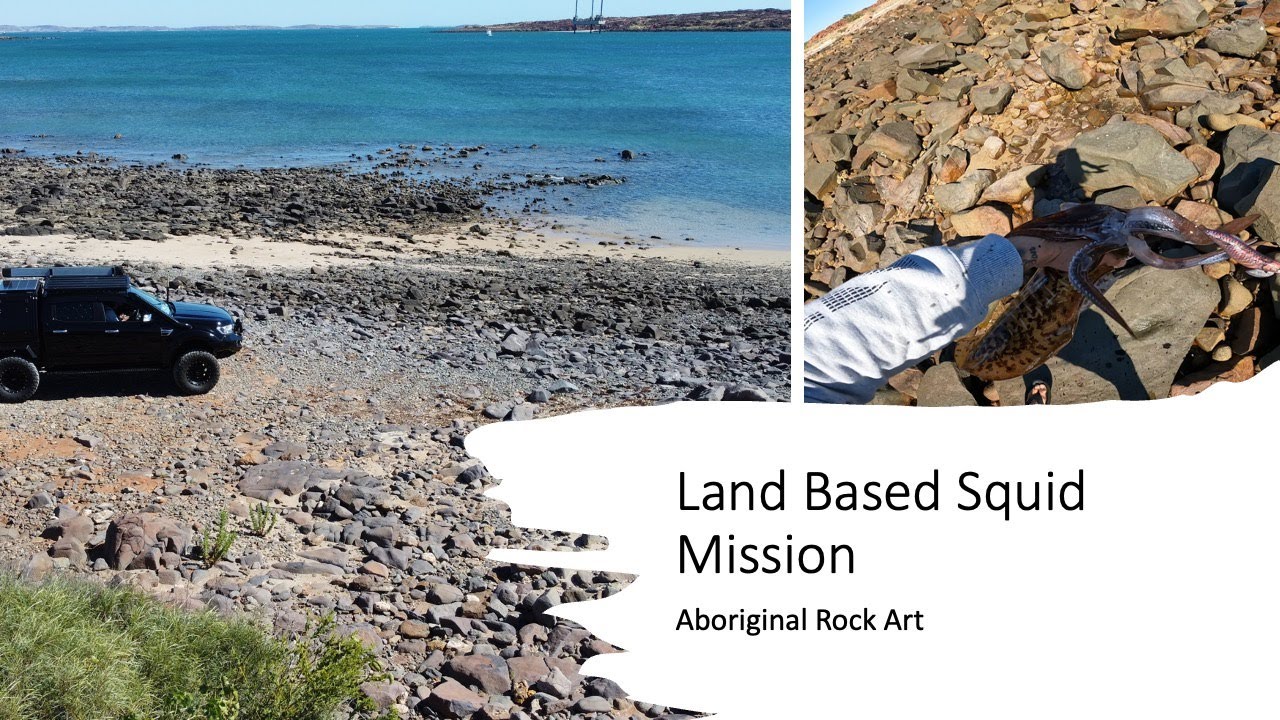 Land Based Squid Mission... Aboriginal Rock Art - YouTube