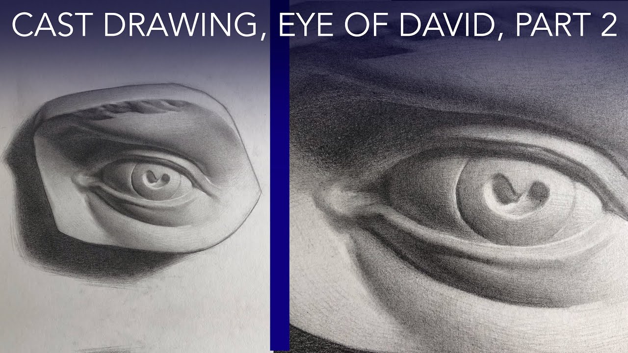Cast Drawing, Eye of David, Part 2. - YouTube