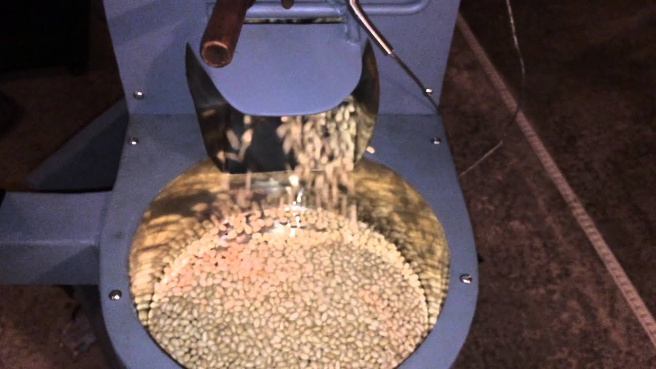 Home Built Coffee Roaster - Test - YouTube
