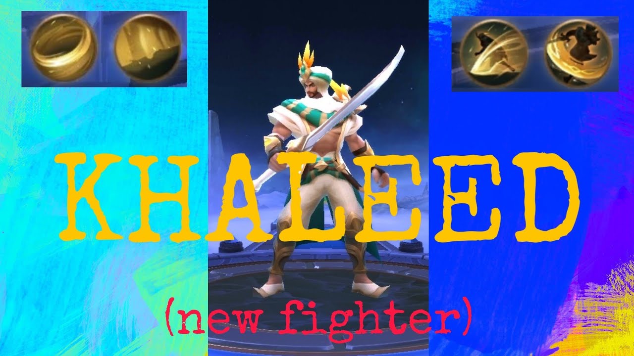 KHALEED (new hero) mobile legends - YouTube