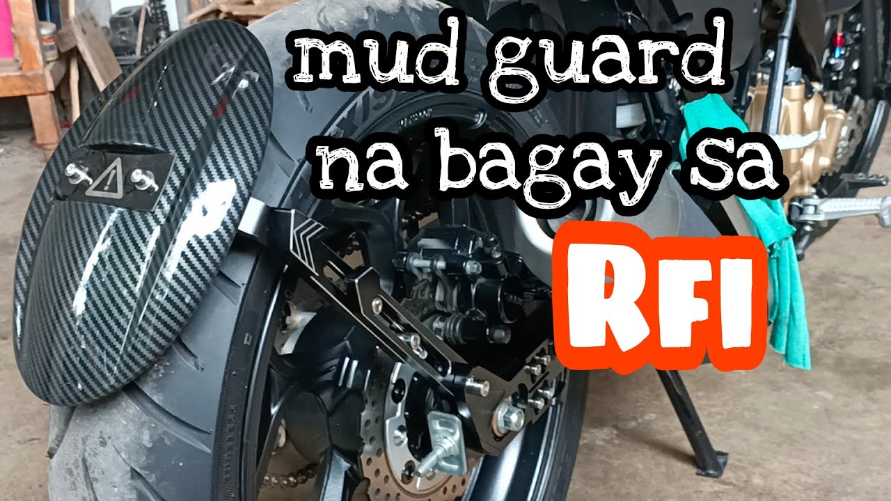 Mudguard para sa raider @motorlifemotovlog - YouTube