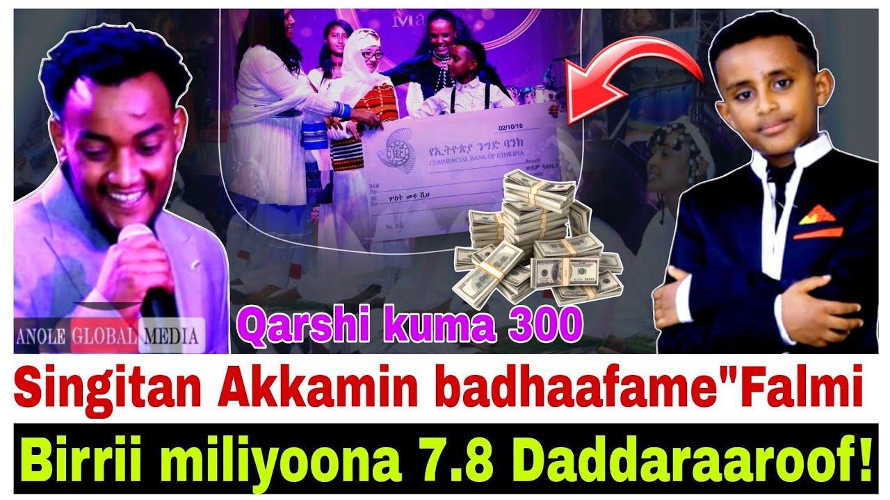 Singitan akkamin badhaafame?"Falmii/ Daddaraaroo Qarshi million 7.8!! 6 ...