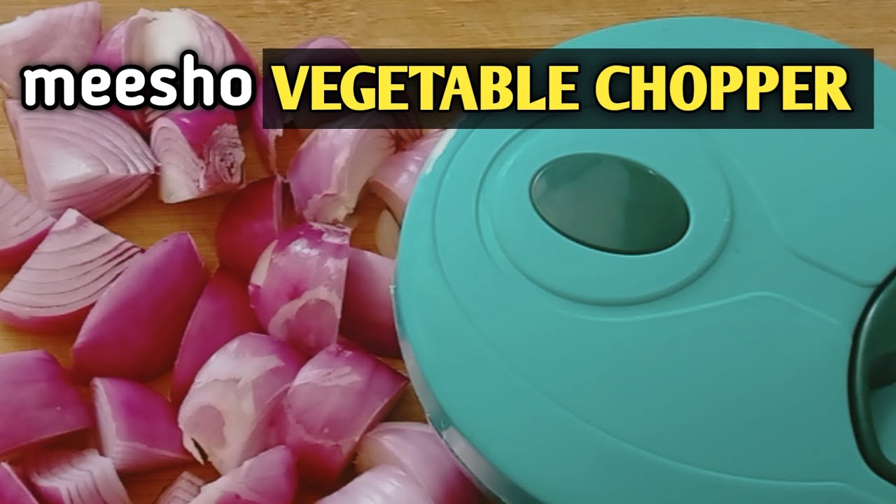 VEGETABLE CHOPPER//Onion CHOPPER#chopper #cutter #slicer #meesho # ...